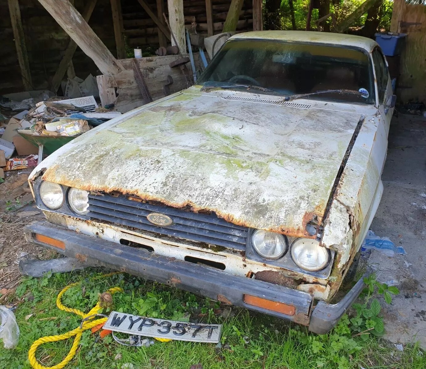1978 Ford Capri 1600 – Barn Find - UK Barn Finds