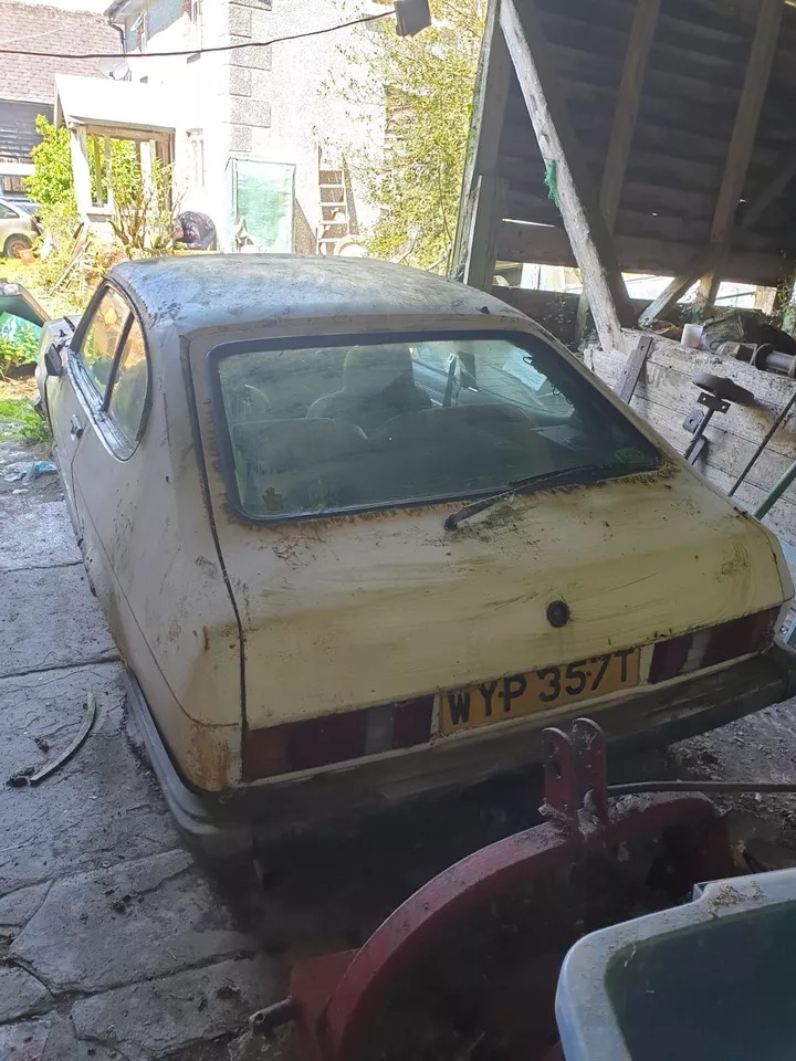 1978 Ford Capri 1600 – Barn Find - UK Barn Finds
