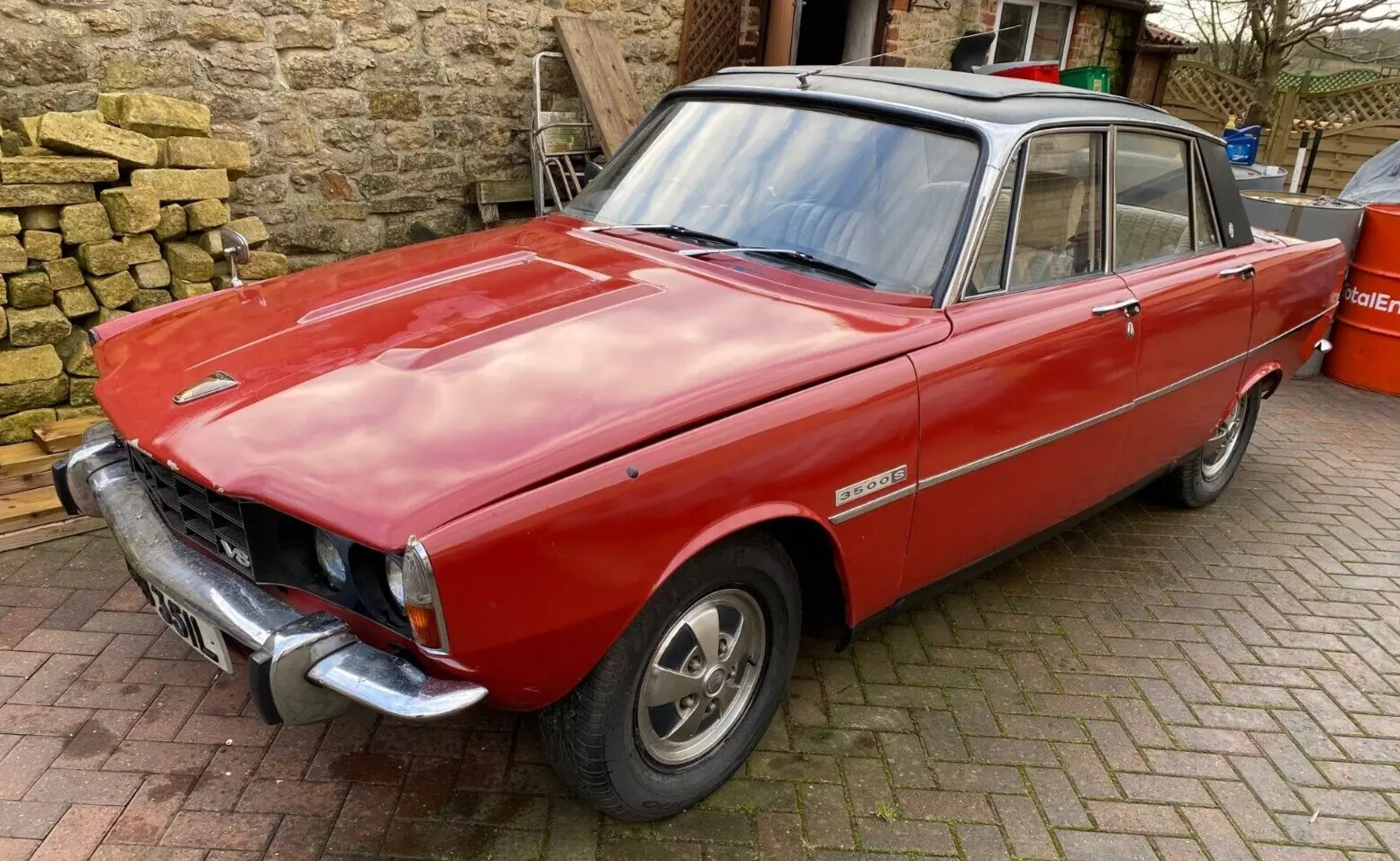 1973 ROVER P6 3500S MANUAL – DRY STORED SINCE 1992 - UK Barn Finds
