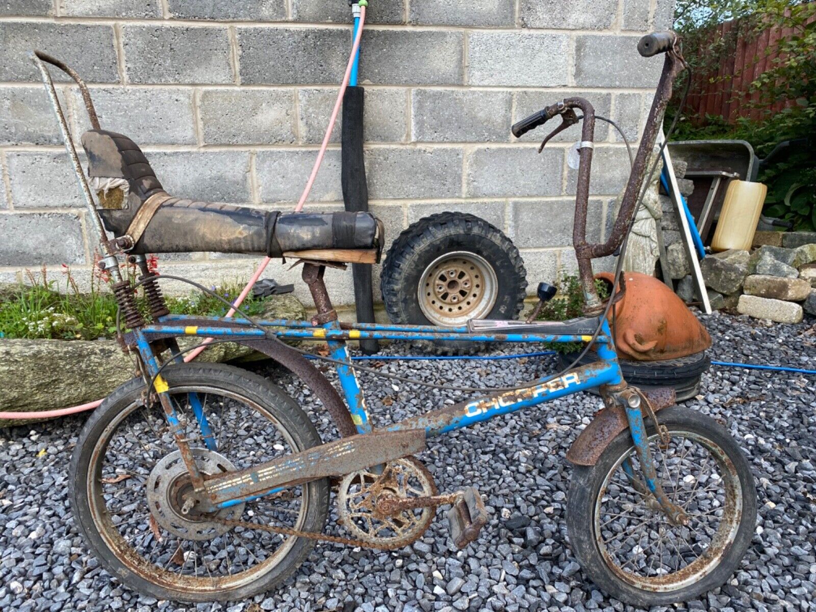 Rediscover a Classic: Barn Find MK1 Raleigh Chopper on eBay - UK Barn Finds