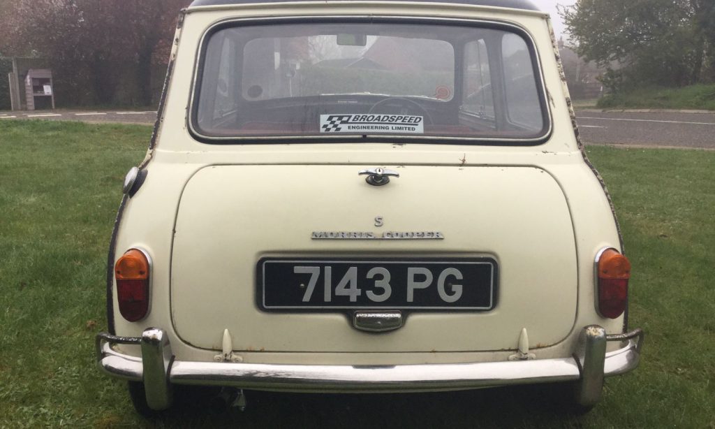Earliest known Morris Mini Cooper S for sale - UK Barn Finds